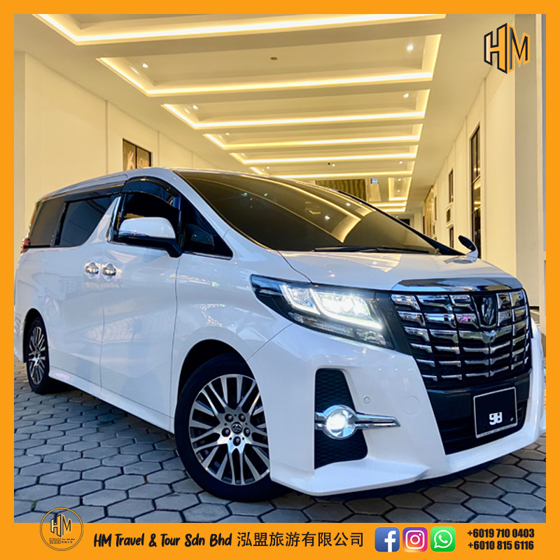New Toyota Alphard | HM Travel & Tour Sdn. Bhd